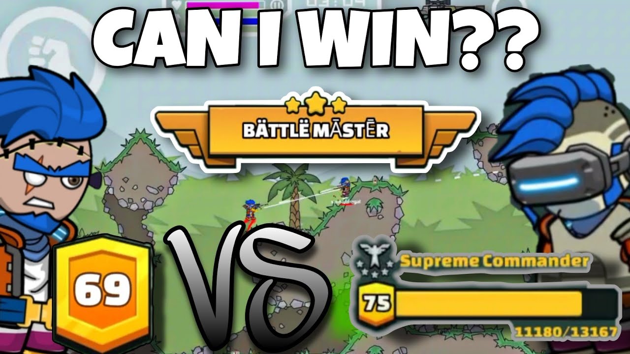 Level 69 Vs Level 75 | Mini Militia| Supreme commander vs Supreme ...