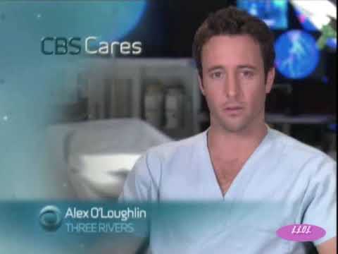 Alex O'Loughlin CBS Cares Donate Life PSA - YouTube
