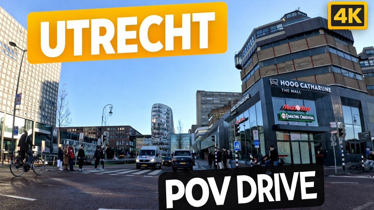 Utrecht City Drive POV | 4K Drive Through Utrecht (Netherlands) - YouTube