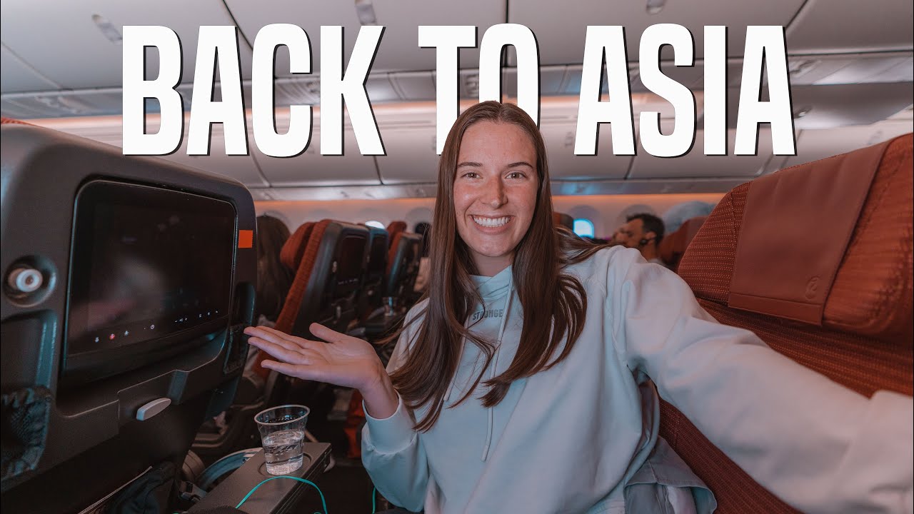 FLYING BOSTON TO HANOI | Japan Airlines Economy Class - YouTube