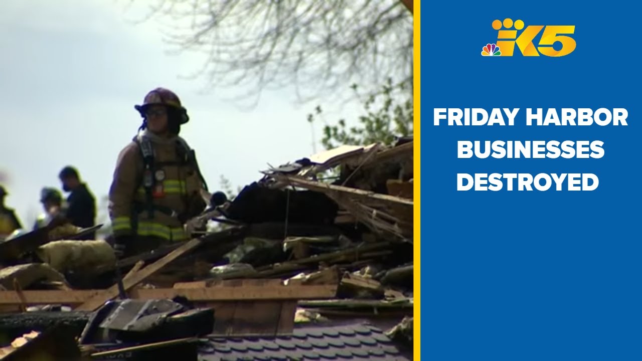 Friday Harbor fire under investigation - YouTube