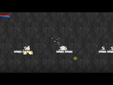 Python PyGame - teleporting ninjas, destructible platforms, spike platforms - YouTube