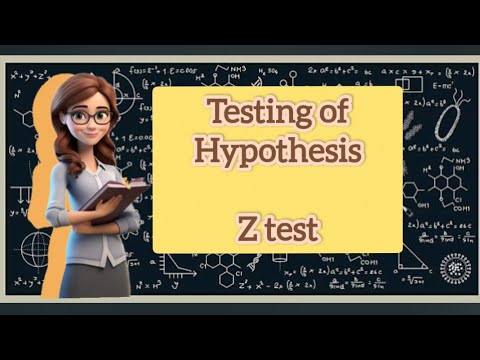 z test in statistis | z test in hypothesis testing | z test example ...