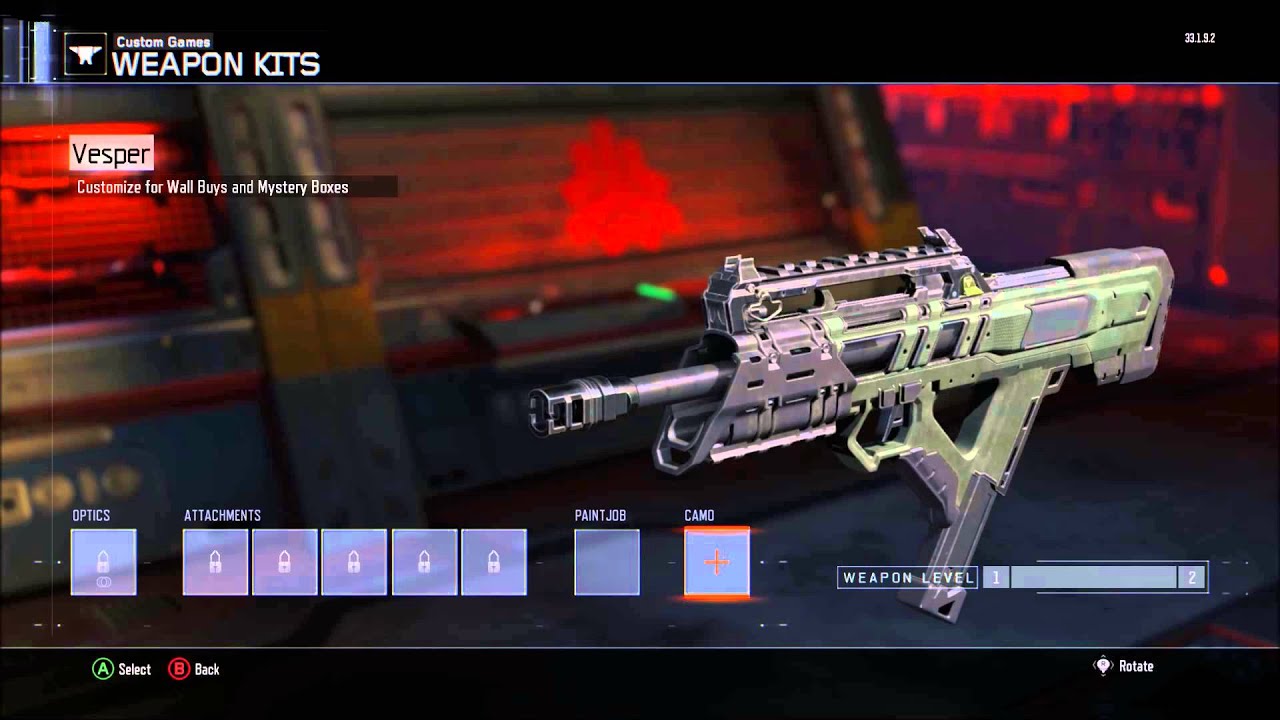 Zombies BO3 Weapon Customization - COD Black Ops 3 - YouTube