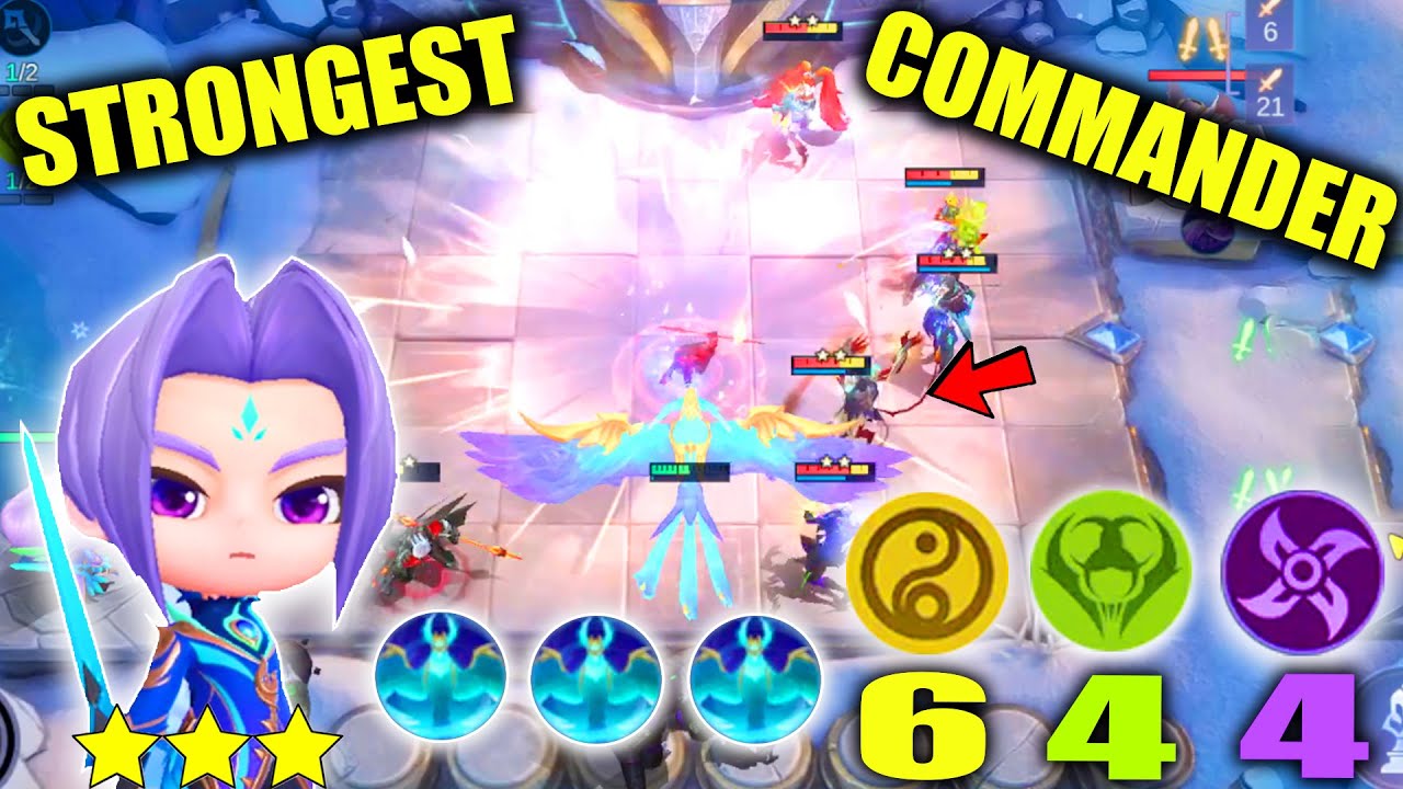 PLEASE DONT TRY THIS NEW STRONGEST COMMANDER IN MAGIC CHESS...LITTLE ...