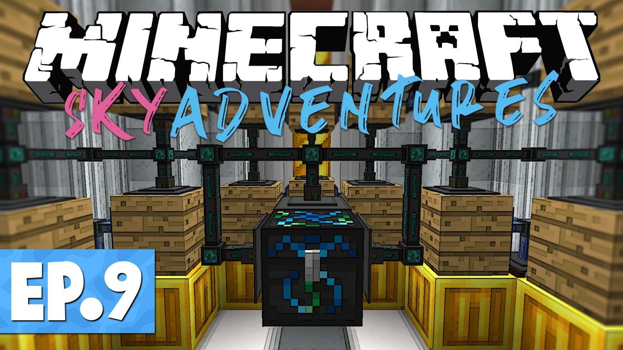 Minecraft FTB Sky Adventures - EMC Production! #9 [Modded Questing ...