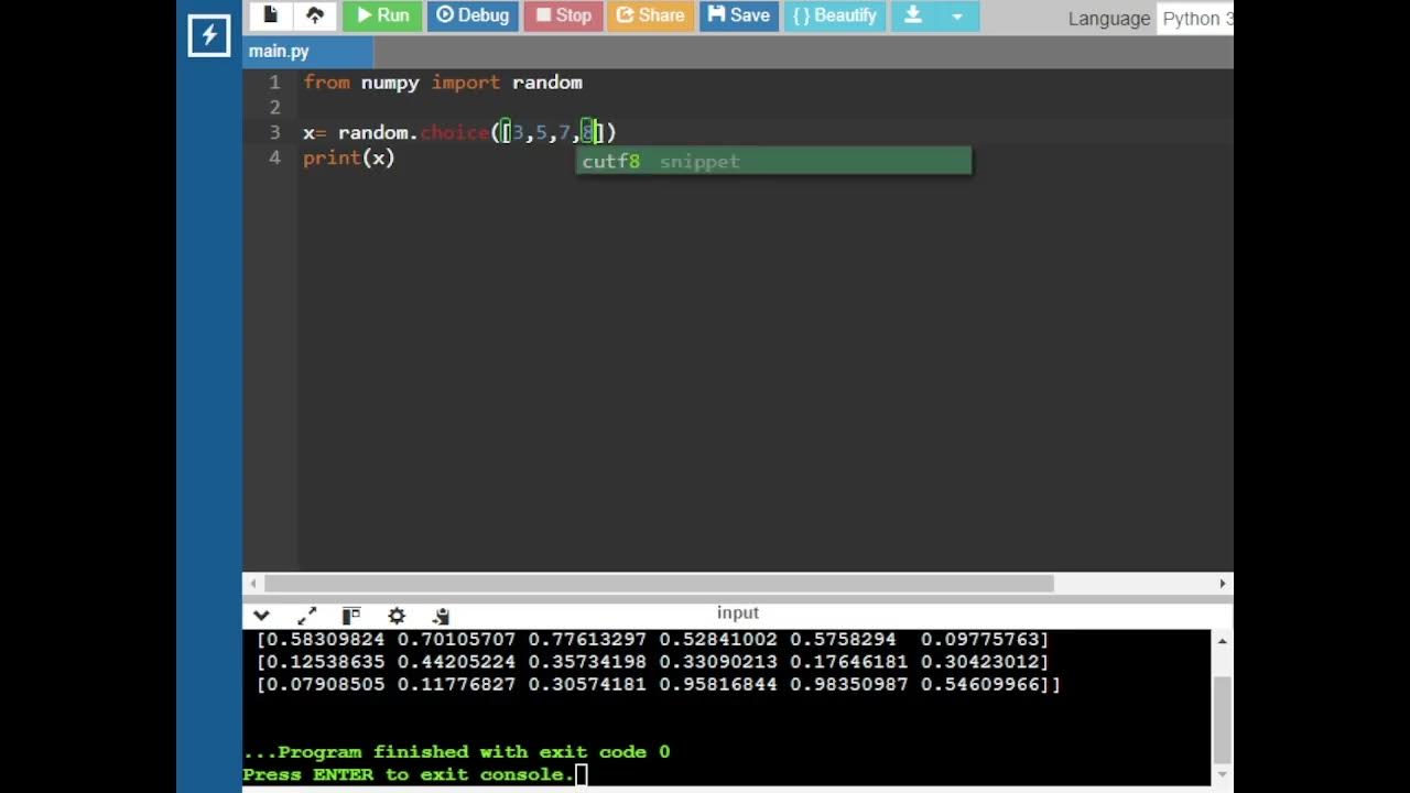 CPROG1: LESSON 12: NUMPY-PART 2 - YouTube