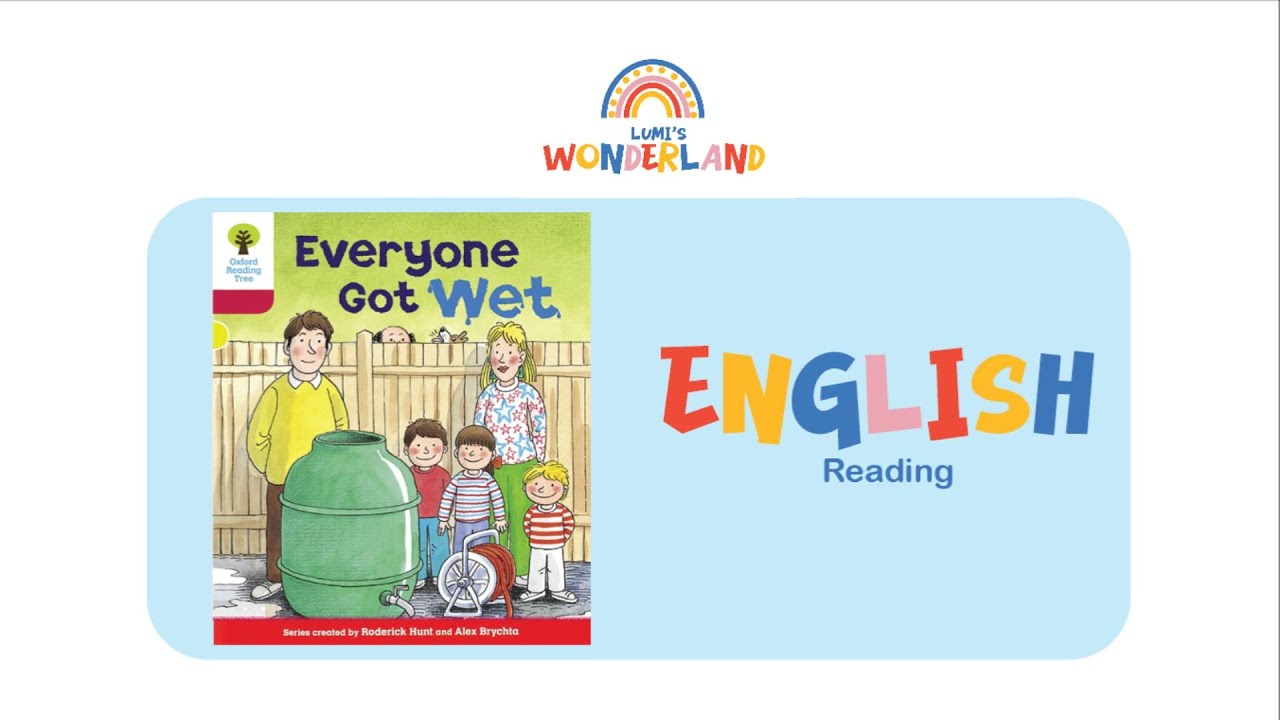 Everyone Got wet | Oxford tree Level 4 ｜Story learning | Reading aloud ...