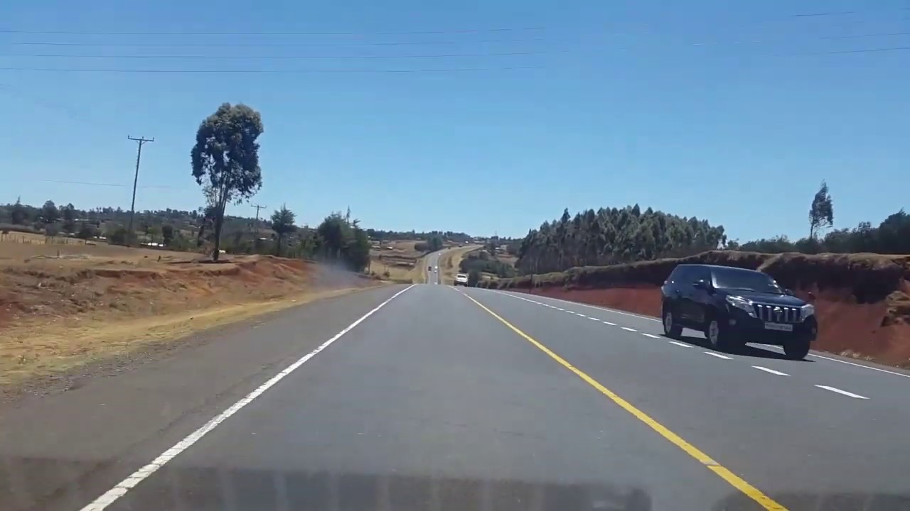 Road A104, Heading to Nakuru from Eldoret PT 1 - YouTube