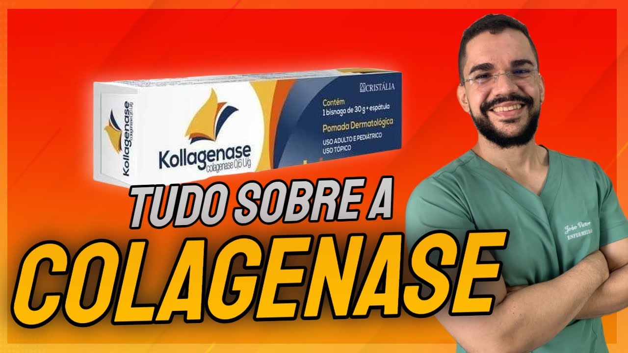 TUDO SOBRE A COLAGENASE (kollagenase) NO TRATAMENTO DE FERIDAS - YouTube