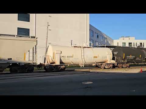 CSX 4763 Westbound Manifest In Nashville, Tennessee (UP 7296 3rd Unit) (04-15-2025) - YouTube