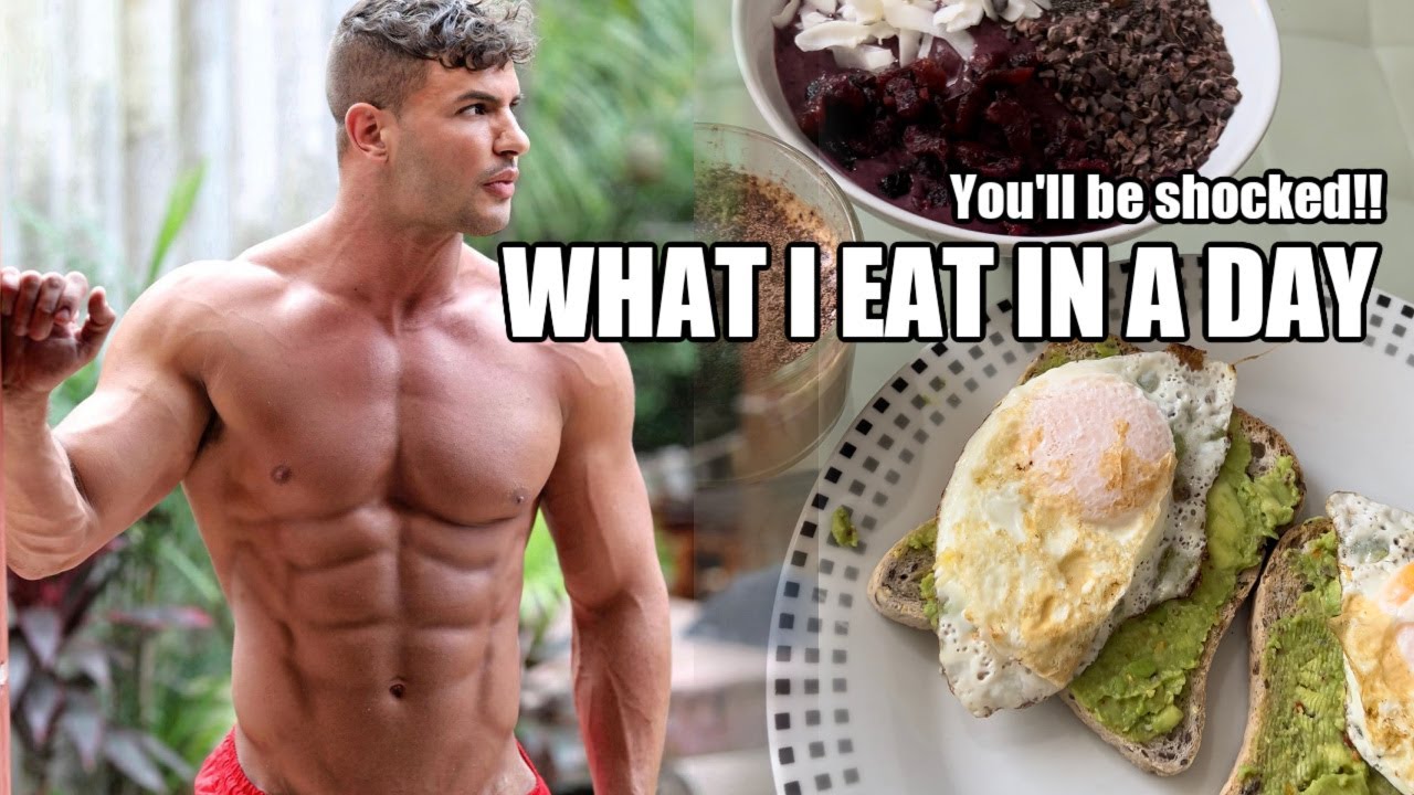 WHAT I EAT IN A DAY | LEG WORKOUT - YouTube