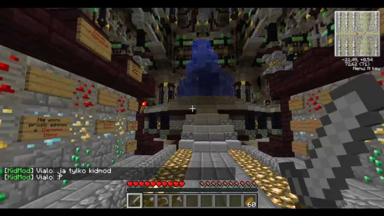 Minecraft - Serwer PixelWorld - #1 - Prezentacja serwera - YouTube