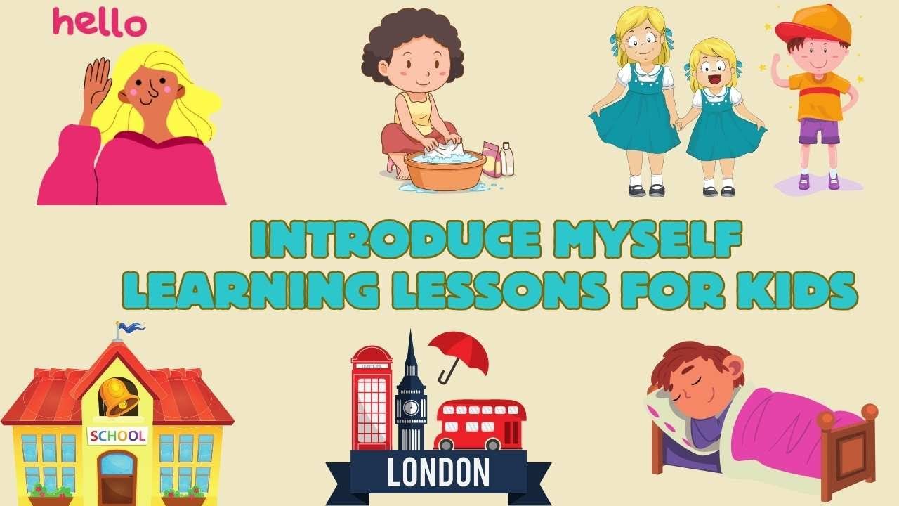 Let me introduce myself - learning lessons for kids - YouTube