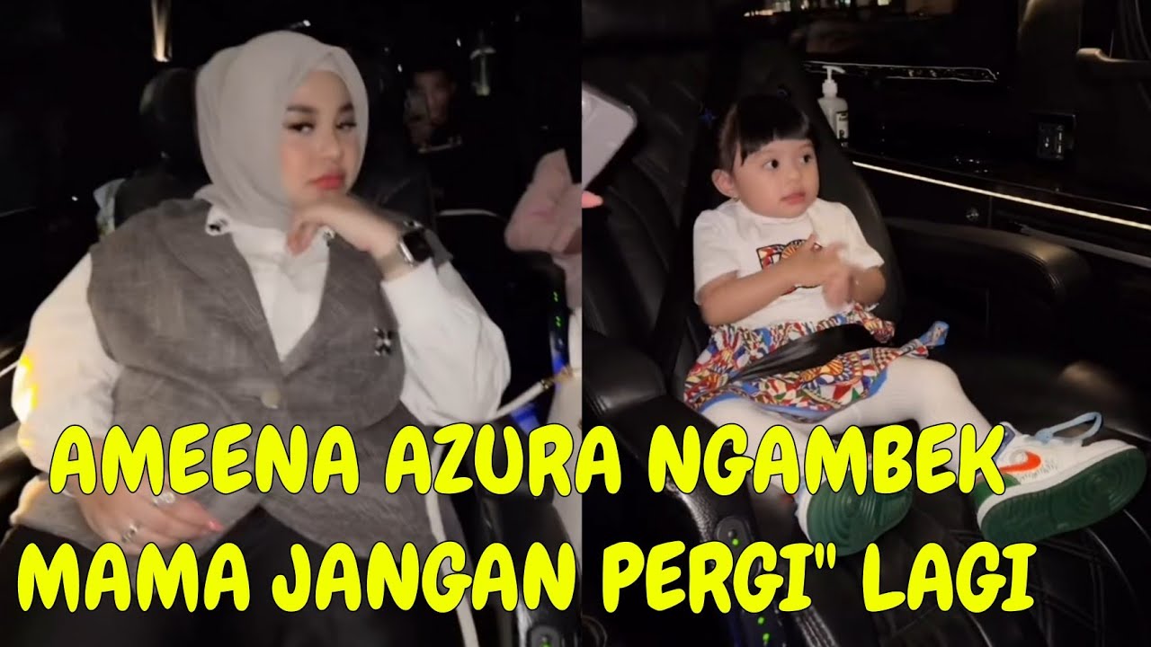 AZURA AMEENA NGAMBEK MAMA KERJA TERUS - YouTube