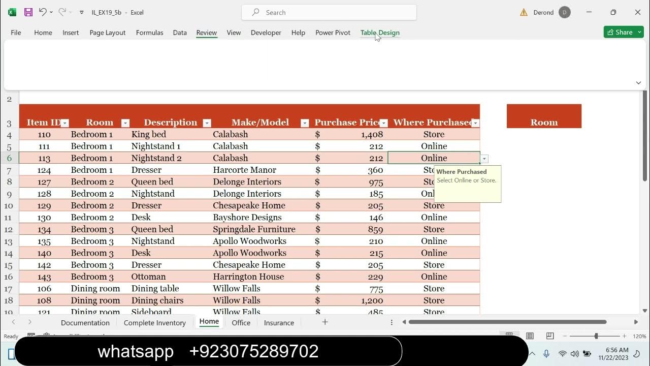 Illustrated Excel 2019 | Module 5: SAM Project 1b | Amari Family | For ...