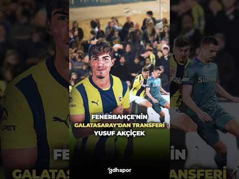 ✨ Fenerbahçe'nin yeni göz bebeği: Yusuf Akçiçek