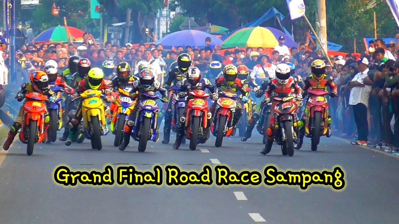 Grand Final Road Race Balap Motor Sampang Terbaru - YouTube