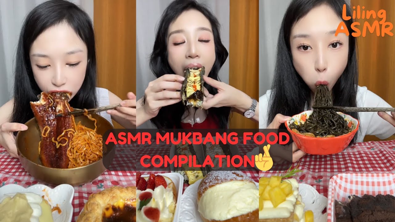 ASMR FOOD MY CUTE MUKBANG FOOD COMPILATION - YouTube