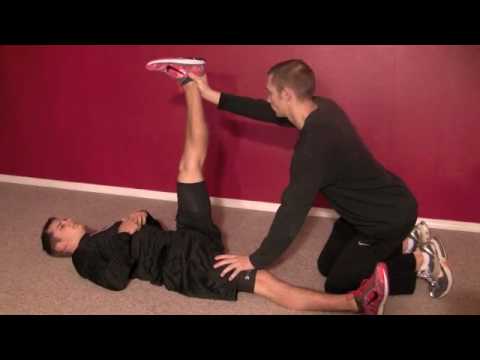 Exercise of the Week #44 Partner Hamstring Stretch - YouTube
