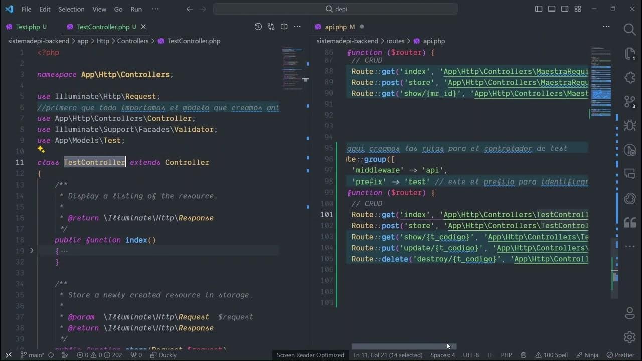 tutorial de como crear una api con laravel 💻 - YouTube