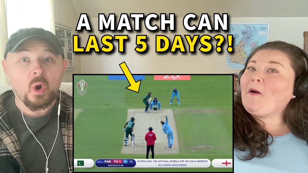 Americans React: How to Play Cricket Explained - YouTube