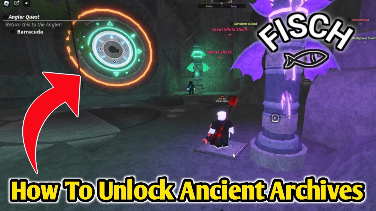 How to Unlock Ancient Archives Door in Fisch | Fisch Ancient Archives ...