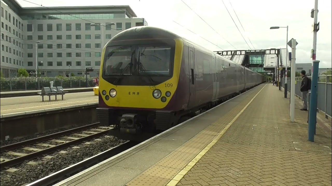 Class 360 Luton Airport Express Departing Class 222 EMR Intercity class-360-luton-airport-express-departing-class-222-emr-intercity