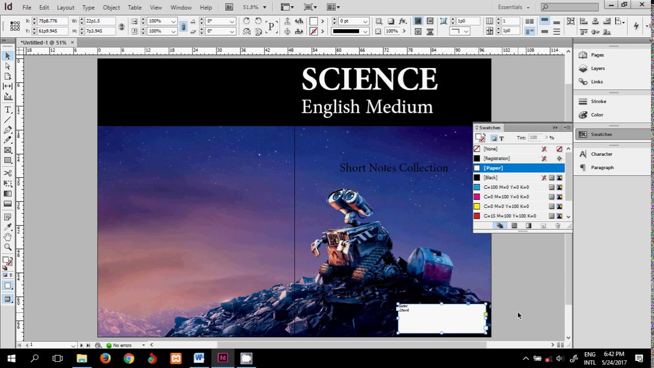 File Design Adobe Indesign Tutorial - YouTube