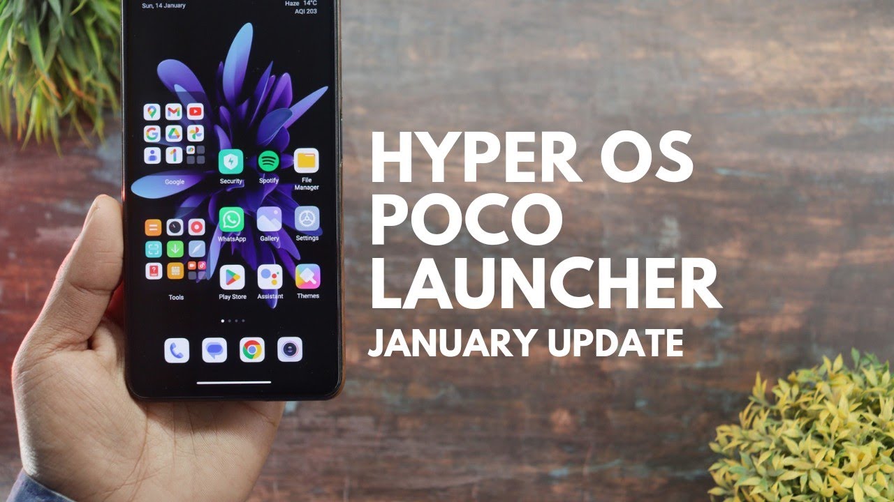 Hyper Os Poco Launcher New January Update - New Widgets,Features ...