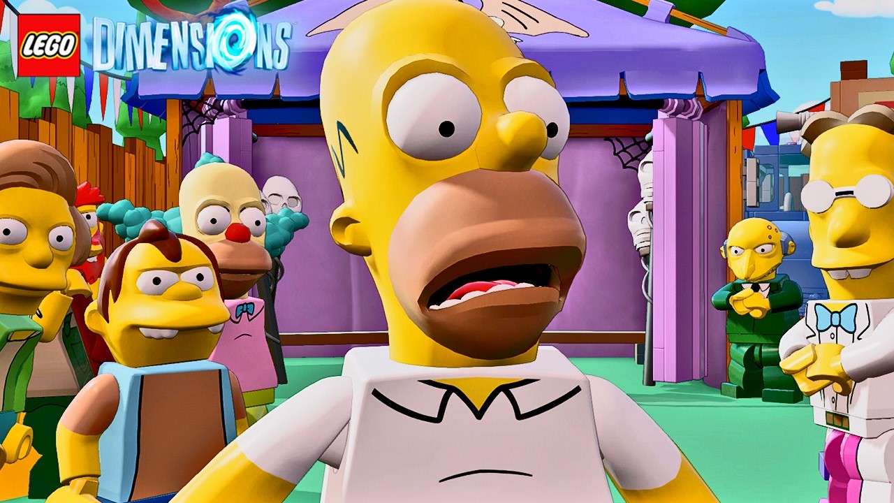 LEGO Dimensions PS5 #20 OS SIMPSONS e o Sonho Maluco de Homer - YouTube