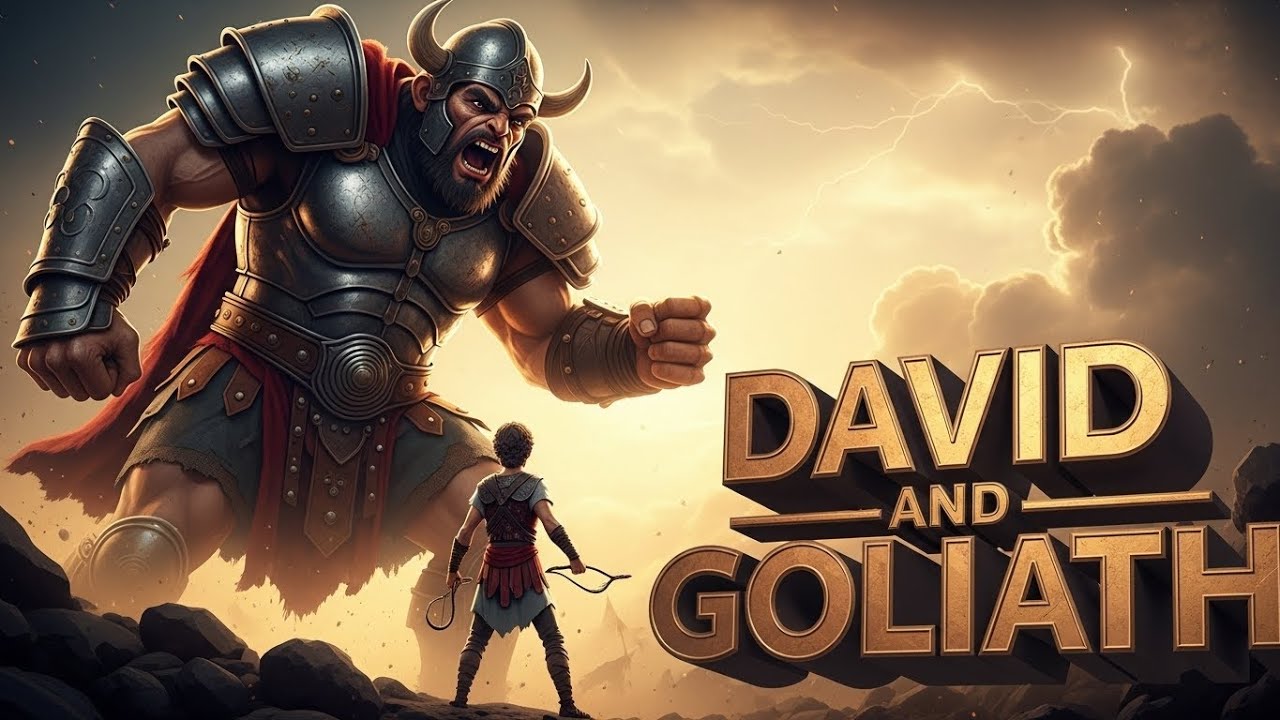 David and Goliath | Animated Bible Movie - YouTube
