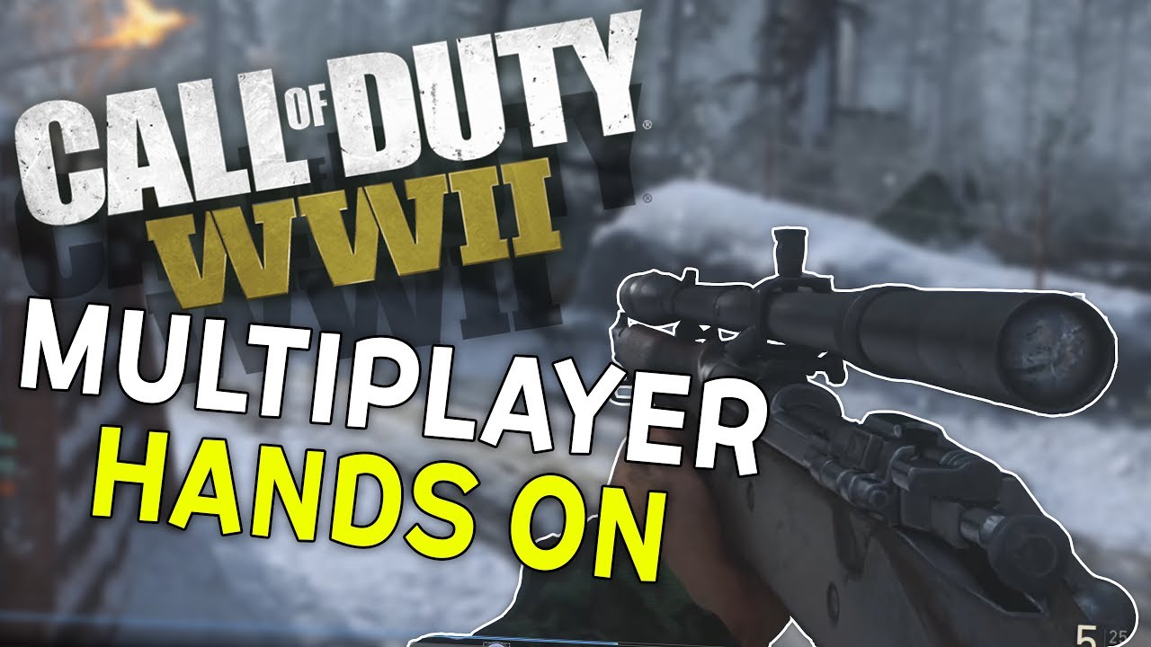 CoD WW2 Multiplayer Gameplay und erster Eindruck! - YouTube