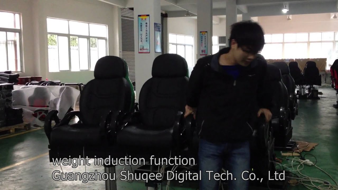 5D/7D/9D/12D Motion Cinema Chair With 5 Effects - YouTube