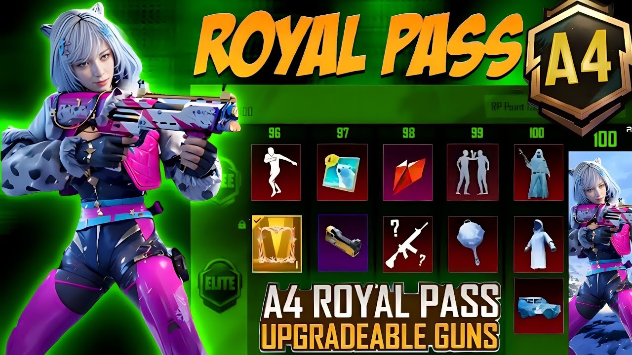 A4 Royal Pass -A4 Royal Pass Leaks -A4 Royal Pass 1 to 100 RP Rewards -Next Royal Pass -Pubg ...