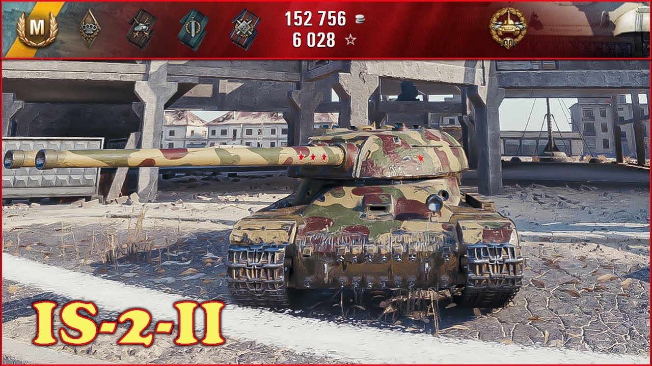 IS-2-II - World of Tanks UZ Gaming - YouTube