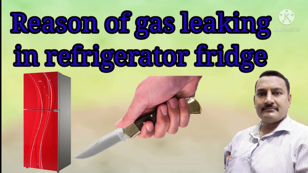 How refrigerator gass leack - YouTube