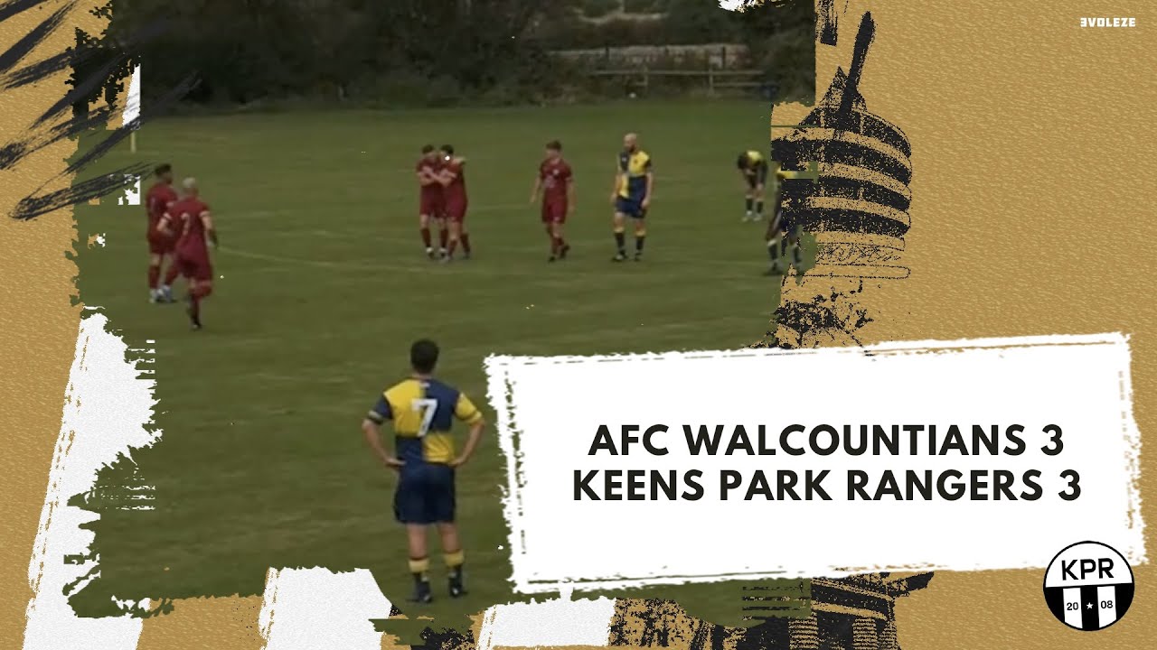 Our first game in the Surrey Premier County League | AFC Walcountians 3 ...