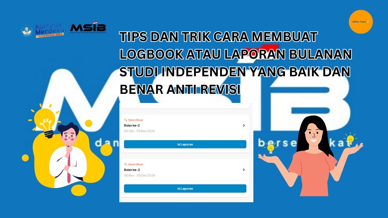 TIPS DAN TRIK CARA MEMBUAT LOGBOOK STUDI INDEPENDEN YANG BAIK DAN BENAR ...