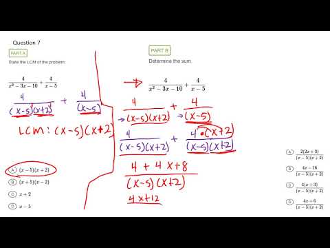 Algebra II Chapter 7 Practice Test Video - YouTube