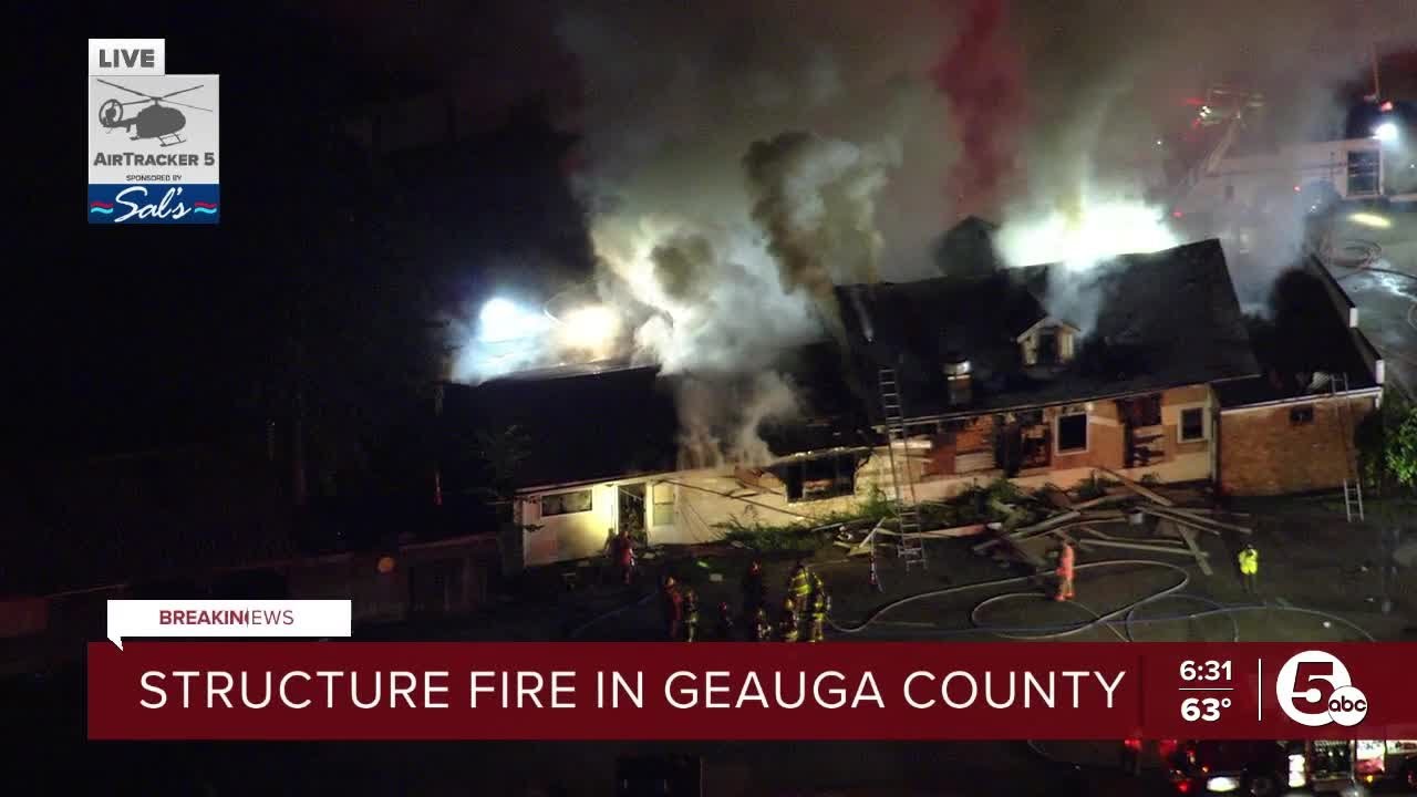 Geauga County fire - YouTube