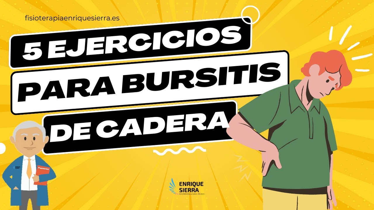Bursitis de CADERA: ejercicios HACER EN CASA 🏠 - YouTube
