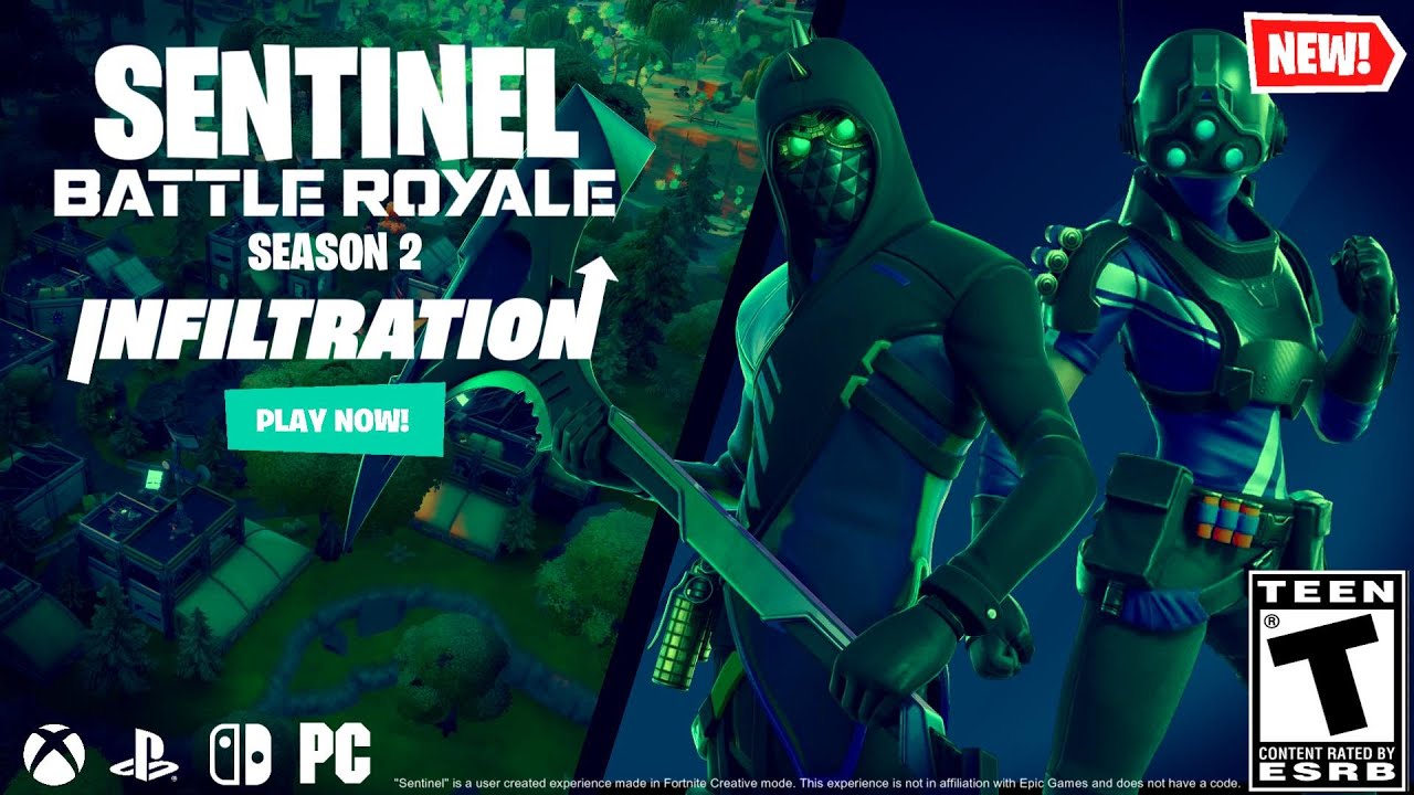 SENTINEL BATTLE ROYALE | SEASON 2 | "INFILTRATION" | LAUNCH TRAILER ...