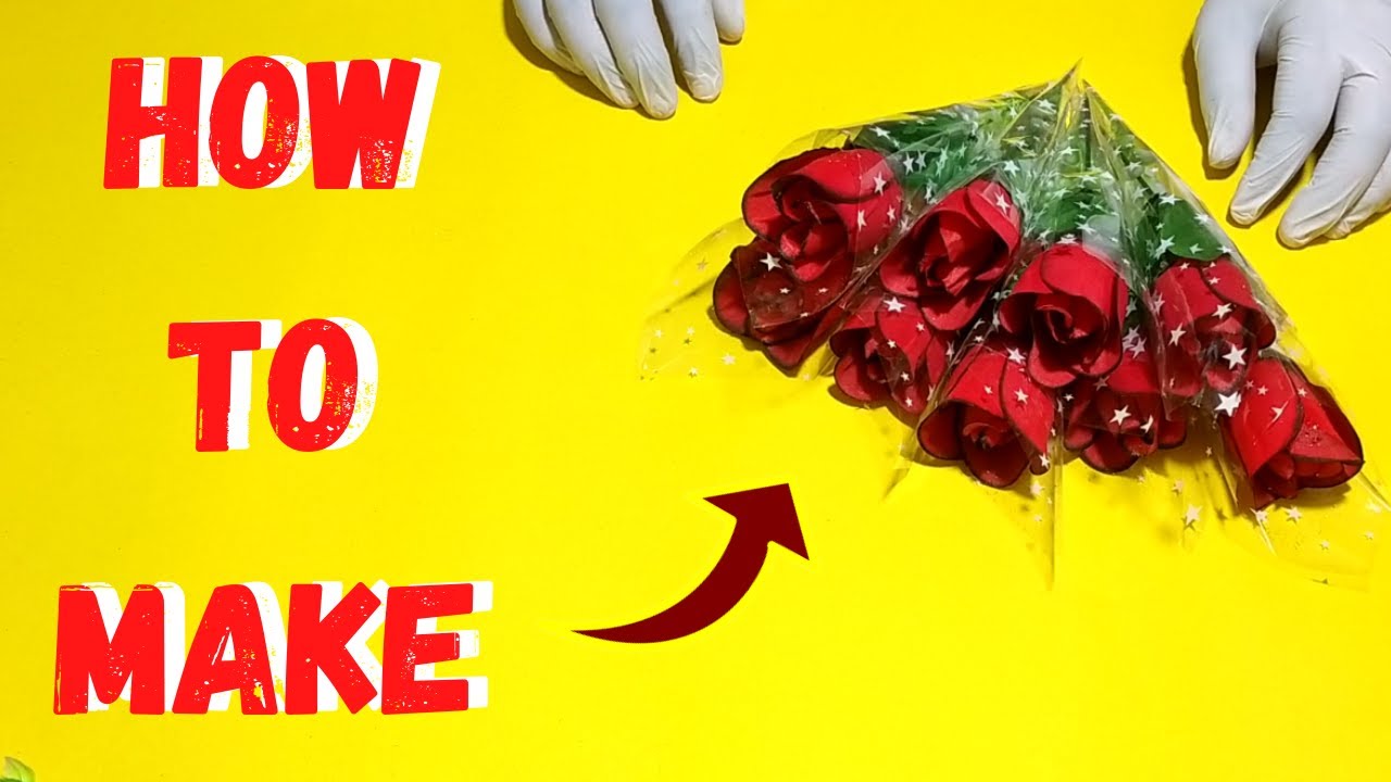 Rose Make | Red Rose | Rose Gift Ideas | Rose Diy - YouTube