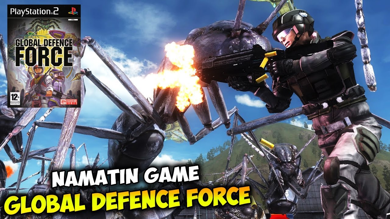 NAMATIN GAME GLOBAL DEFENCE FORCE PS2 - YouTube