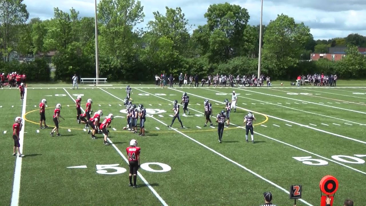 120603 - Oakville Titans vs Burlington Stampeders - Bantam - YouTube