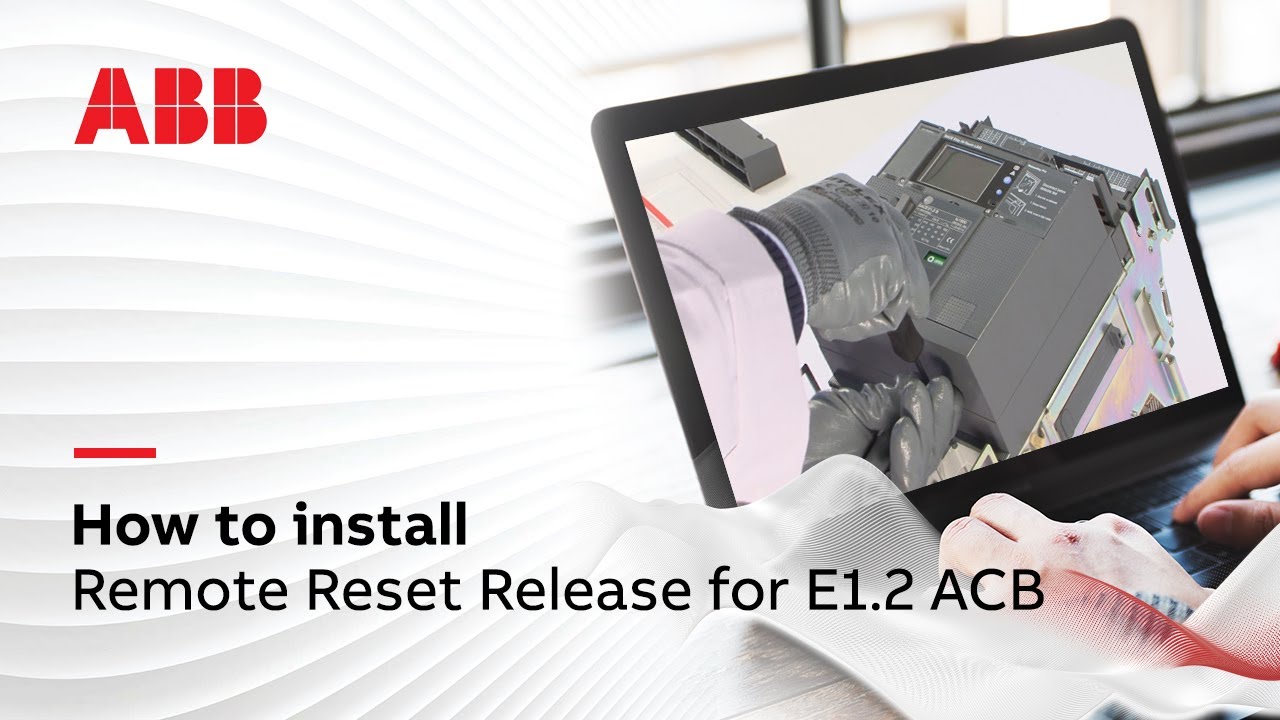 How to install Remote Reset Release for E1.2 ACB - YouTube