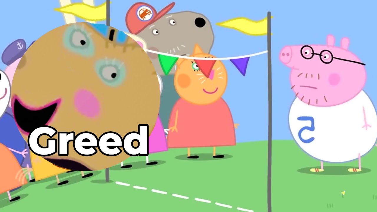 Peppa pig Fun Run crazy edited episode - YouTube