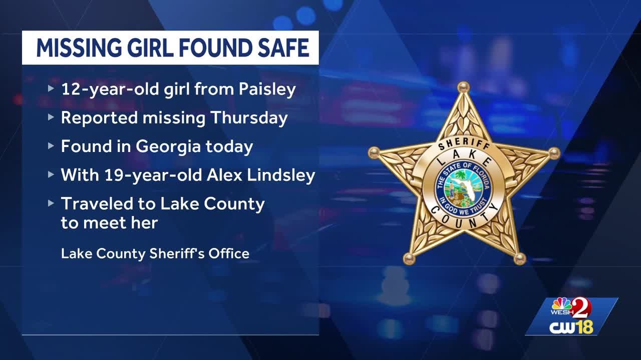 Missing 12-year-old from Central Florida found safe in Georgia - YouTube