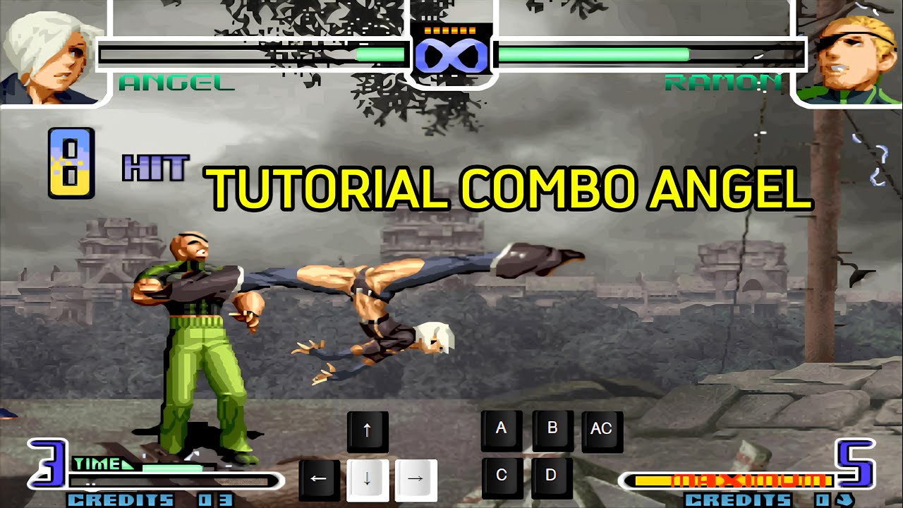 Tutorial Combo Angel - KOF 2002 - YouTube